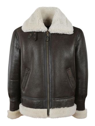 Schott NYC Blouson En Cuir - Marron