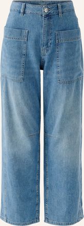 Oui Jeans blau