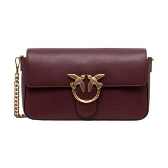 Pinko Love One Classic Slouchy Umh&auml;ngetasche - - Bags - Damen - Braun - ONE SIZE