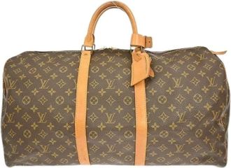 Louis Vuitton unisex, Pre-owned, Brun, Taille: ONE Size Sac Week-end en Toile Pre-owned