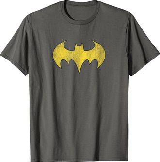 DC Comics Batgirl Logo Distressed T Shirt T-Shirt
