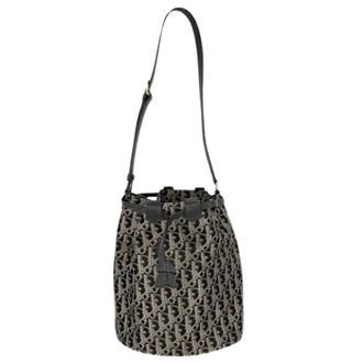 Dior Pre-owned Tissu sacs-dior - Femme - Pre-owned - Noir - Taille: ONE Size
