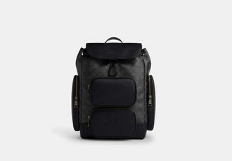 Coach Finn Rucksack Aus Signature-Canvas