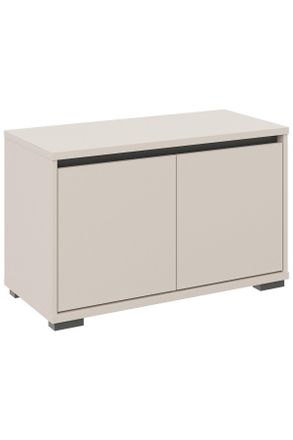 Xora Garderobenbank, Anthrazit, Kaschmir, Kunststoff, 1-Sitzer, 80x50x38 cm, Garderobe, Garderobenb&auml;nke, Garderobenb&auml;nke