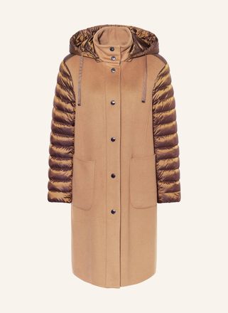 Bogner Daunenmantel Isy-d5 Im Materialmix braun