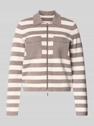 Christian Berg Strickjacke aus Viskose-Mix