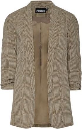 Pieces Pcbosella 3/4 Printed Blazer Noos BC Classique, Vaisselle, M Femmes
