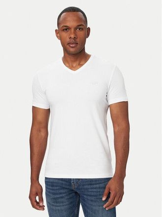 Guess T-Shirt M6YI32 K3735 Wei&szlig; Extra Slim Fit