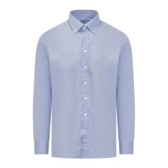 Etro Button-down Hemd mit Logo - - Shirts - Herren - Blau - 3XL