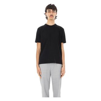 Daniele Fiesoli Mercerisiertes Baumwoll-T-Shirt - - Tops - Herren - Schwarzk - L