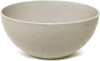 GiòStyle GioStyle Forme Salatschüssel aus recycelbarem Kunststoff, hergestellt in Italien, Taupe, Ø19 cm