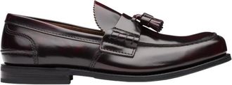 Churchs Homme, Chaussures, Rouge, Taille: 39 1/2 EU Mocassino Bookbinder Fum&eacute; Nappine Forma G