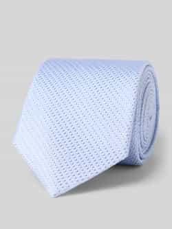 Willen Krawattenfabrik Krawatte aus Seide mit Strukturmuster (7,5 cm)