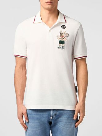 Philipp Plein Polo Homme couleur Blanc