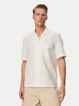 HUGO BOSS Hemd Rayer 50559321 Wei&szlig; Regular Fit