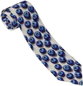 Generic Mignonne Myrtille 1 Impression Cravatte Décontractée Cravates Polyvalente Cravates Hommes Pour Accessoires Mariages Célébrations