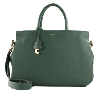 Coccinelle Coccinelle Blue Soft Handbag Grained Leather Kale Green