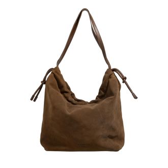 Liebeskind Liebeskind Berlin Hobo Bags - Lya Hydro Suede Hobo Bag M - Gr. unisize - in Braun - f&uuml;r Damen