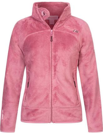 Geographical Norway Fleecejacke Damen Teddy Fleece Jacke Herbst Winter Jacke Sweater Übergangsjacke