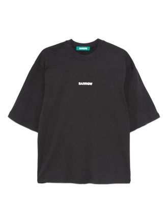 Barrow T-Shirt mit Logo-Print - Schwarz