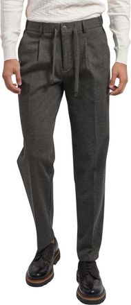 Yes-Zee Anzughose mit Bundfalten - - Trousers - Herren - Grau - XS
