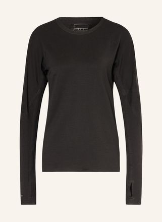 Yohji Yamamoto Laufshirt schwarz