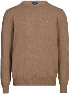 Eden Park Pull col rond en laine et coton