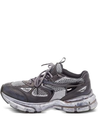 Axel Arigato baskets à empiècements en résille - Gris