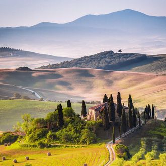 Eurographics Eurographics Farmhouse In Tuscany 50x50 DecoGlass, Glas, bunt, 50 x 50 x 50 cm