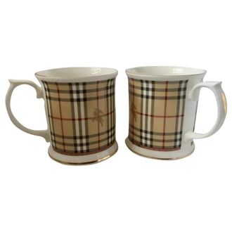 Burberry Honey House Check Bone China Mugs