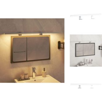 vidaXL Lampe de miroir &agrave; LED 13 W Blanc chaud 80 cm 3000 K - Lampe De Salle De Bain - &Eacute;clairage De Maquillage - Lampe Miroir Led - Luminaire Design - Lampes