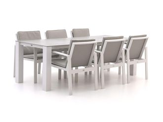 Bellagio la vita attrattiva Bellagio Vezzano/Lagundo 230 cm Gartenmöbel-Set 7-teilig