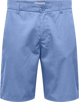 Only & Sons Only & Sons Herren Onskal Chino 0287 Shorts, Ashleigh Blue, XXL EU