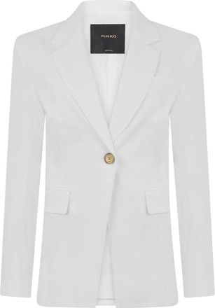 Pinko Pinko, Femme, Vestes, Blanc, Taille: 40 FR Effie Blazer