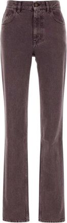 Chlo&eacute; Jean Droit - Femme - Jeans - Violet - Taille: W25