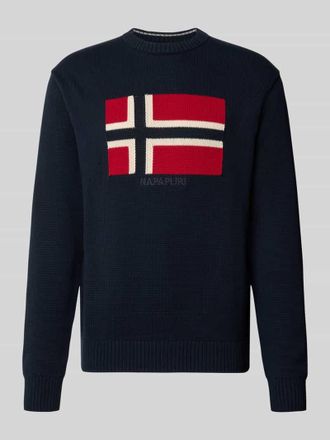 Napapijri Strickpullover aus reiner Baumwolle Modell MURA