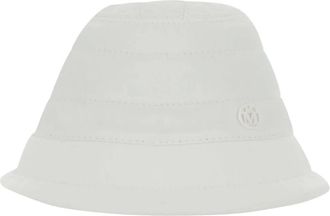 Maison Michel Caps & M&uuml;tzen - Charlotte Bucket Hat - Gr. S - in Wei&szlig; - f&uuml;r Damen