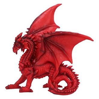 Nemesis Now Tailong Unisex Statue rot Polyresin Drachen, Gothic