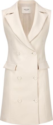 Nicowa Blazerkleid AWELIA, Model ist 1,78 cm und tr&auml;gt Gr&ouml;&szlig;e 34