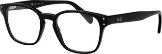 Ferragamo Homme, Accessoires, Noir, Taille: 52 MM Lunettes Optiques Élégantes Sf2925