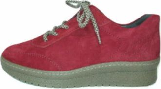 Semler Schn&uuml;r-Sneaker - - Shoes - Damen - Rot - 37 1/2 EU