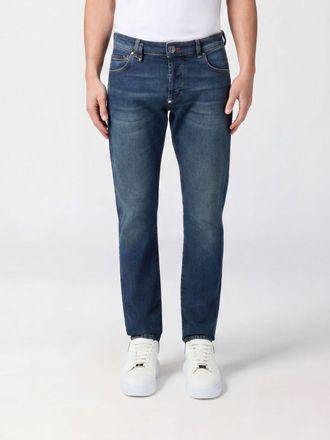Philipp Plein Jeans Homme couleur Bleu