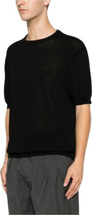 low brand Homme, Pulls, Noir, Taille: 2XL Maille &agrave; col rond