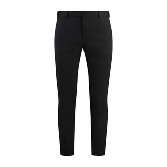 PT01 Pt01, Homme, Pantalons, Noir, Taille: XL Pantalon de costume