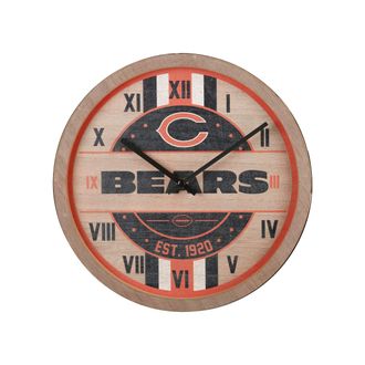Foco Chicago Bears NFL Barrel Wanduhr