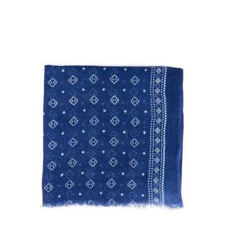 Saison 1865 Foulard fantaisie en lin
