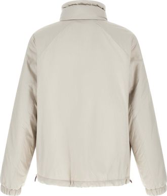 Brunello Cucinelli Water-Repellent Nylon Jacket - Beige