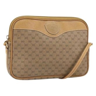 Gucci Pre-owned Plastik Crossbody Bag - - Pre-owned - Damen - Beige - ONE SIZE