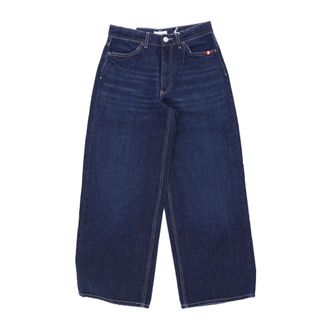 Amish High Waist Straight Fit Denim Jeans - - Jeans - Herren - Blau - W29
