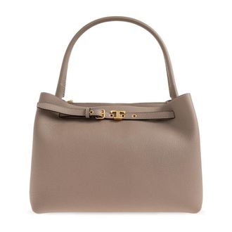 Tod's Kleine Leder-Shopper - - Bags - Damen - Beige - ONE SIZE